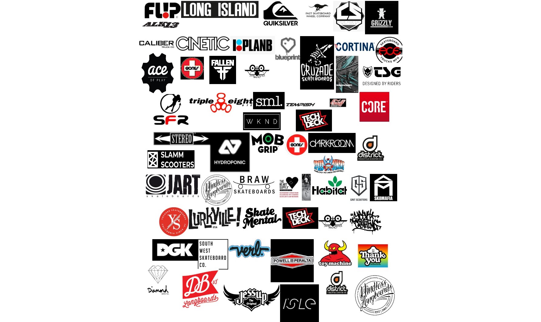 Skate Brand Logos And Names